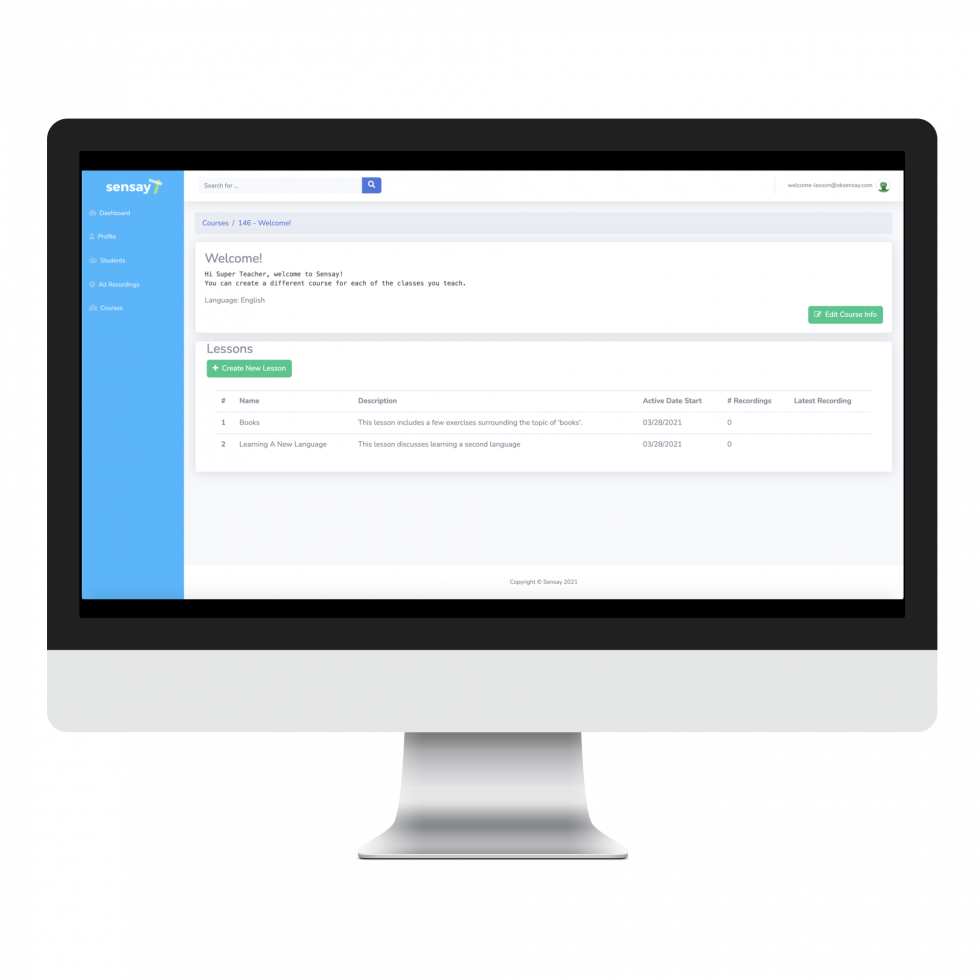 Home - Sensay | EdTech for Students to Practice Speaking English